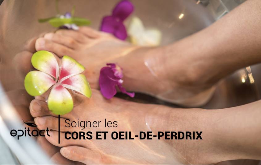 Traitement du cor au pied et de l’œil-de-perdrix